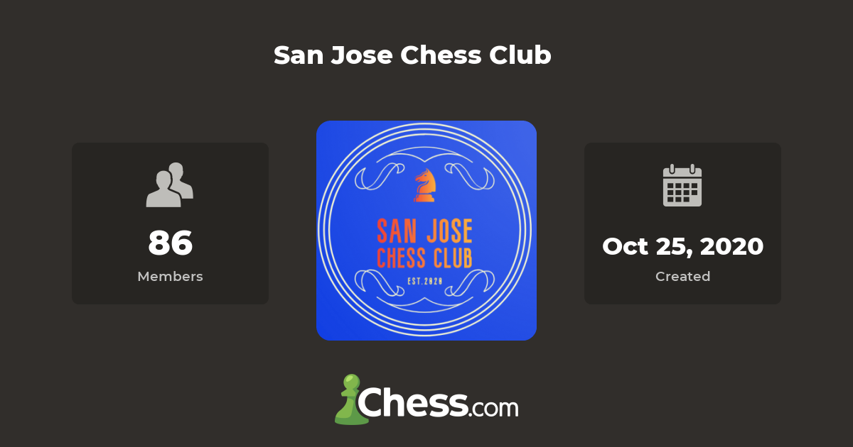 San Jose Chess Club - Chess Club - Chess.com