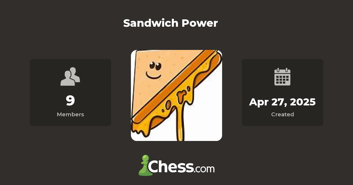 Sandwich Power - Chess Club - Chess.com