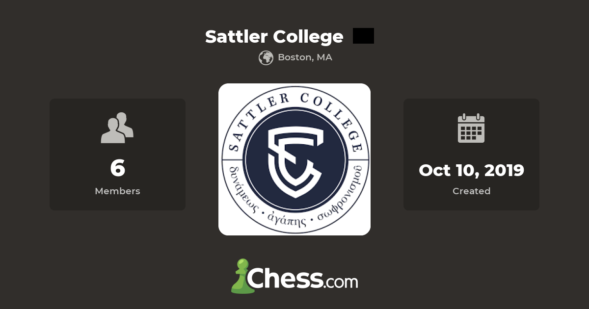 Sattler College - Chess Club - Chess.com