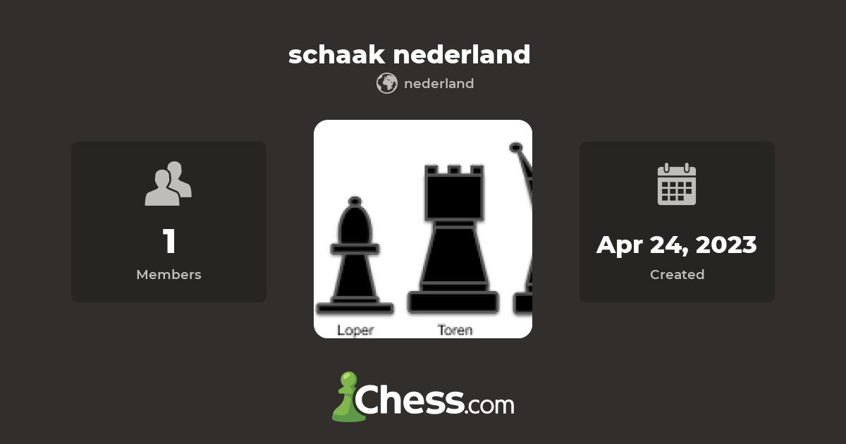 schaak nederland - Chess Club - Chess.com