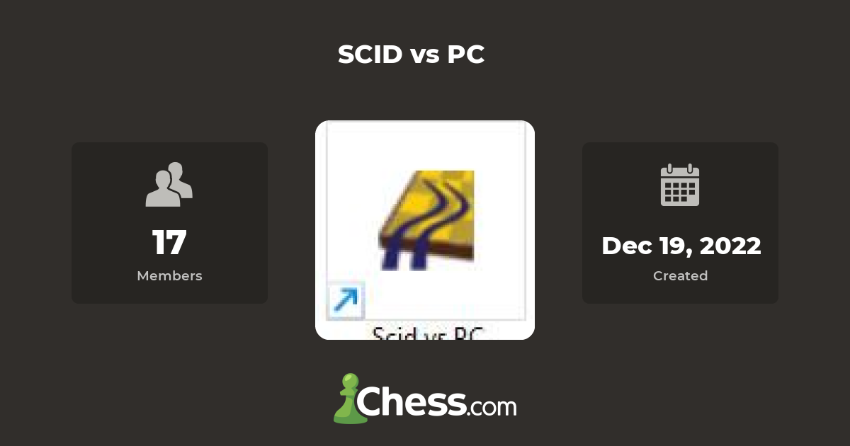SCID vs PC - Chess Club - Chess.com