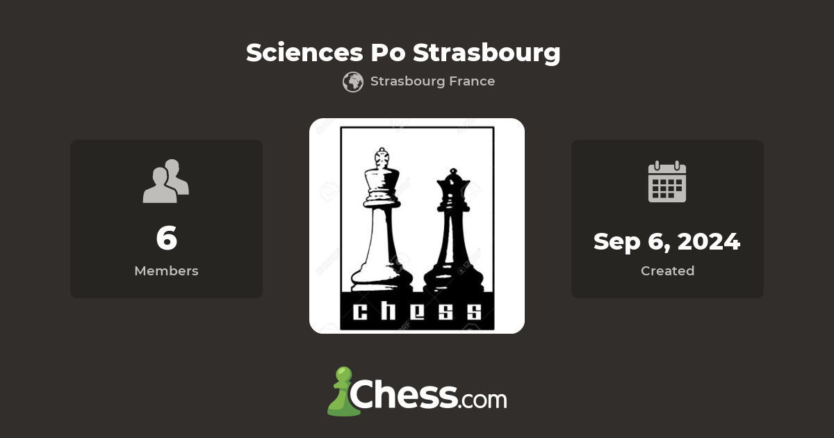 Sciences Po Strasbourg - Chess Club - Chess.com