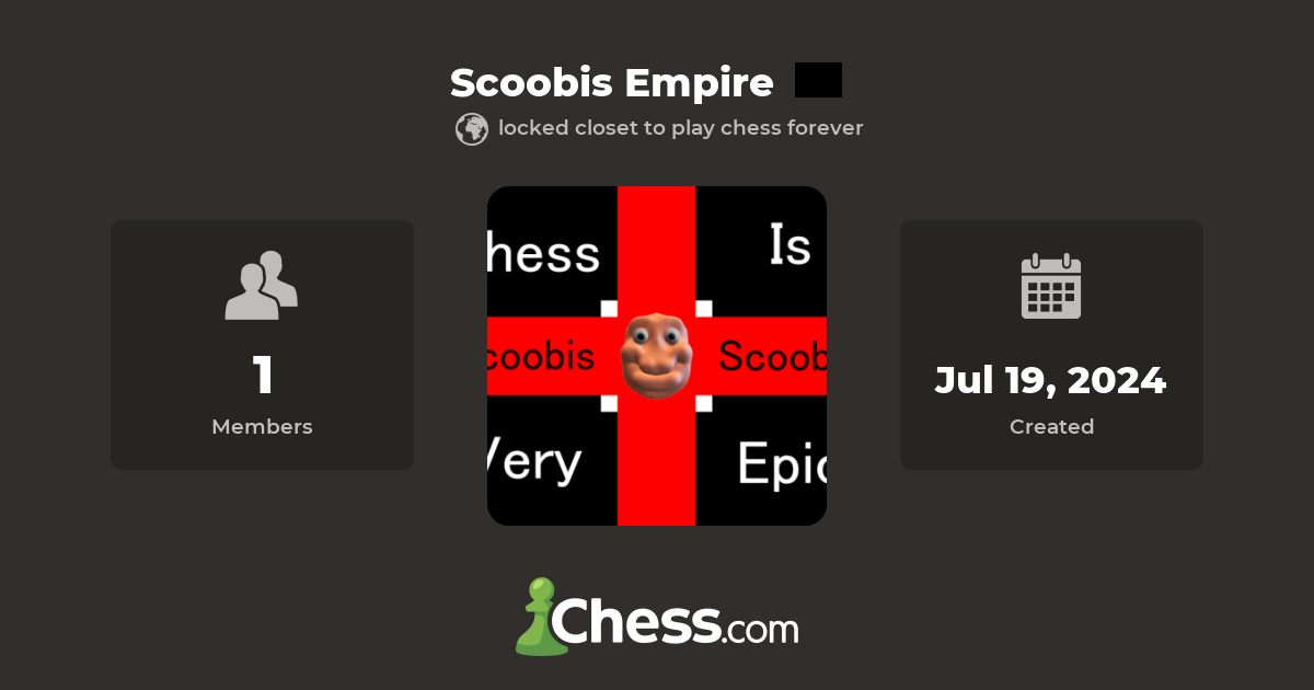 Scoobis Empire - Chess Club - Chess.com