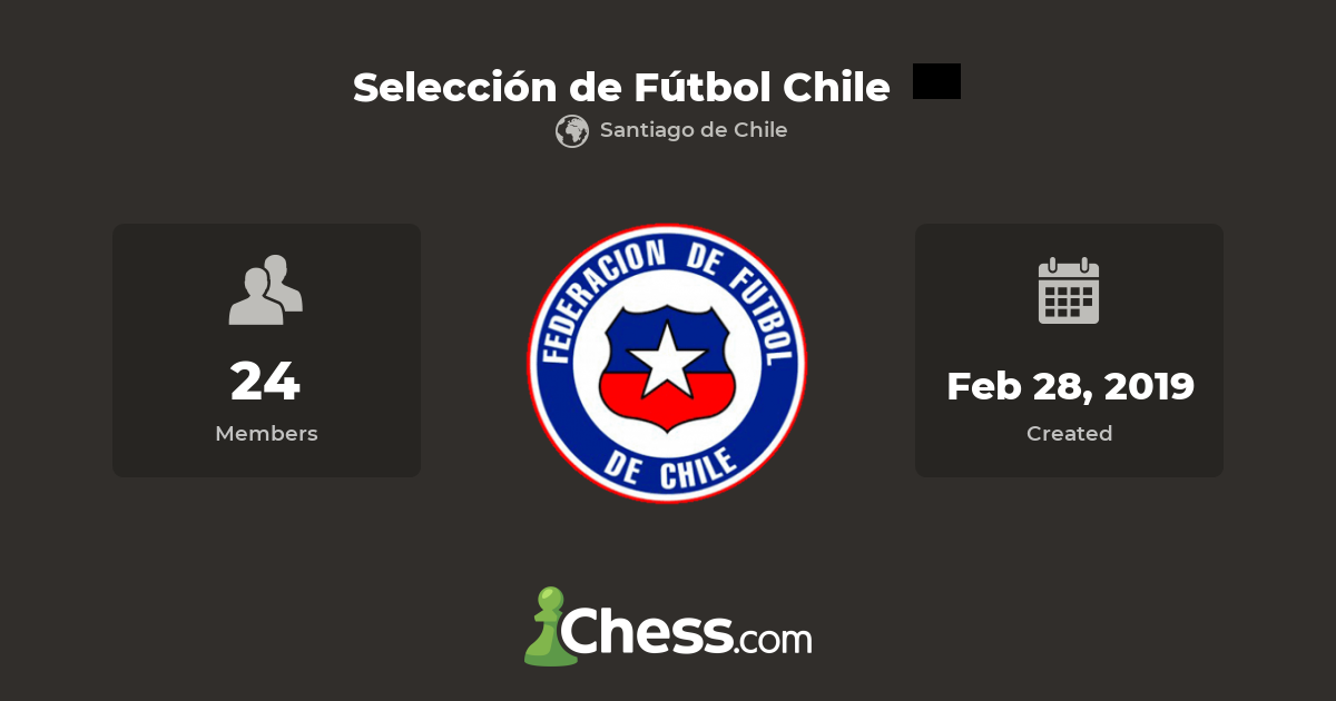 Selección de Fútbol Chile - Chess Club - Chess.com