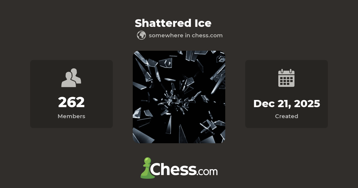 Shattered Ice - Chess Club - Chess.com