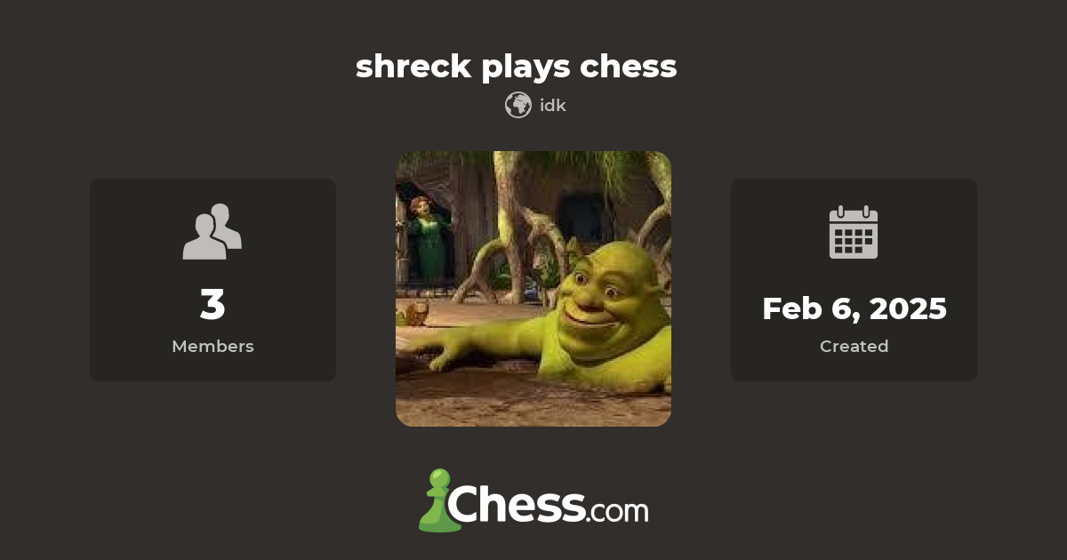 shreck plays chess - Chess Club - Chess.com