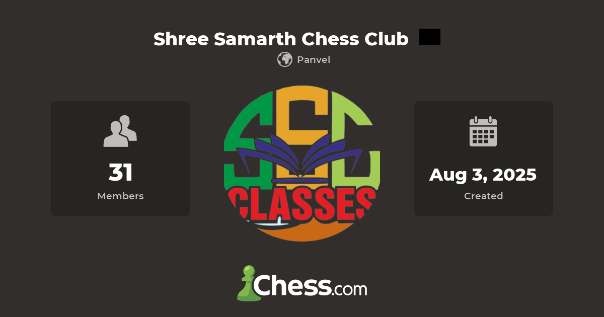 Shree Samarth Chess Club - Chess Club - Chess.com