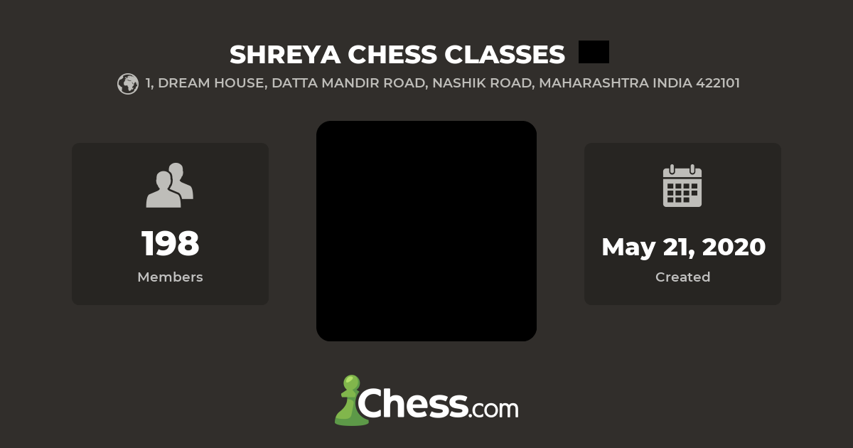 SHREYA CHESS CLASSES - Chess Club - Chess.com