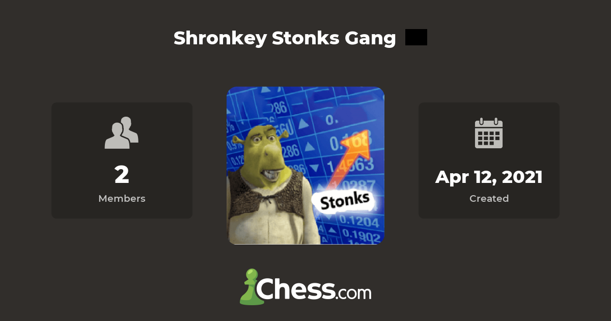 Shronkey Stonks Gang - Chess Club - Chess.com