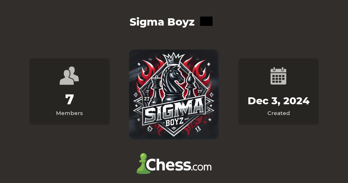 Sigma Boyz - Chess Club - Chess.com