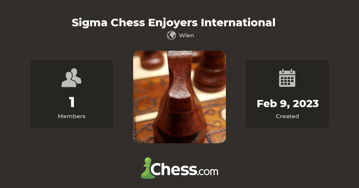 Sigma Chess Enjoyers International - Chess Club - Chess.com