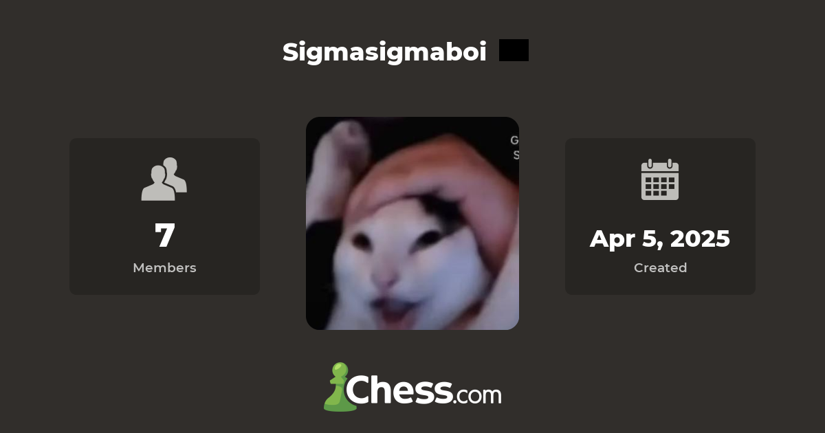 Sigmasigmaboi - Chess Club - Chess.com