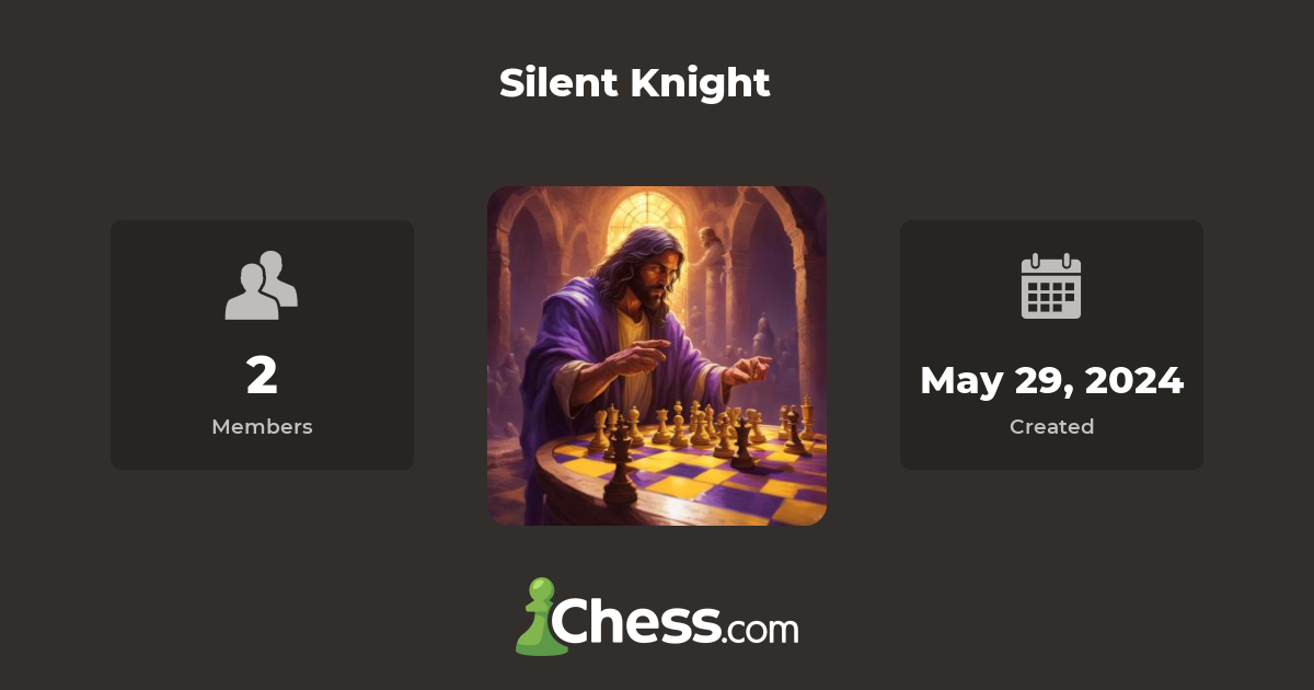 Silent Knight - Chess Club - Chess.com