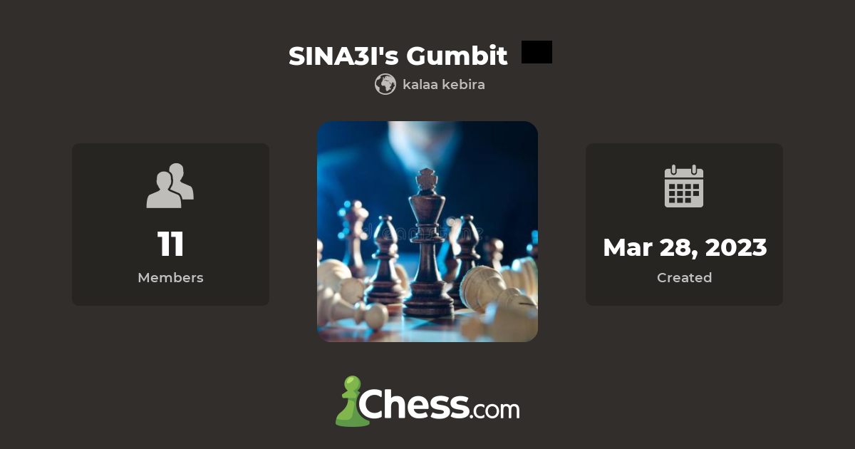 SINA3I's Gumbit - Chess Club - Chess.com