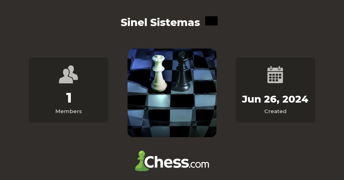 Sinel Sistemas - Chess Club - Chess.com
