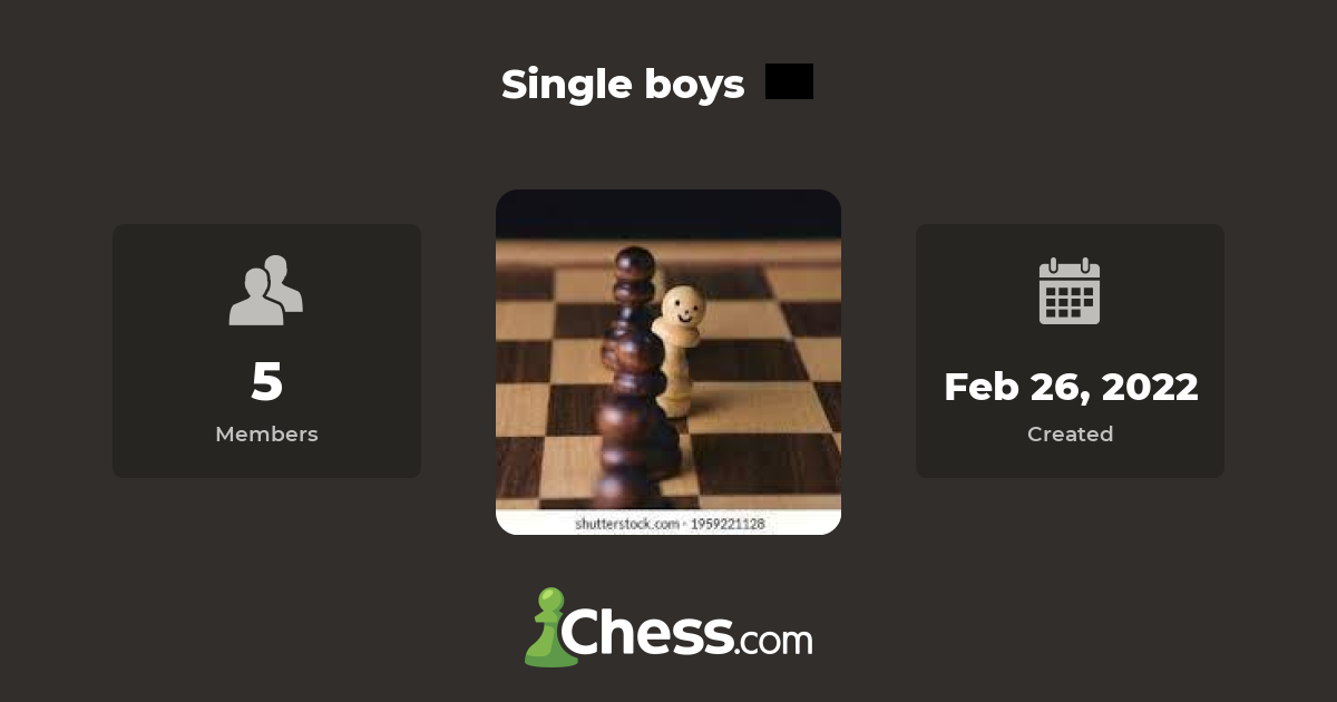 Single boys - Chess Club - Chess.com