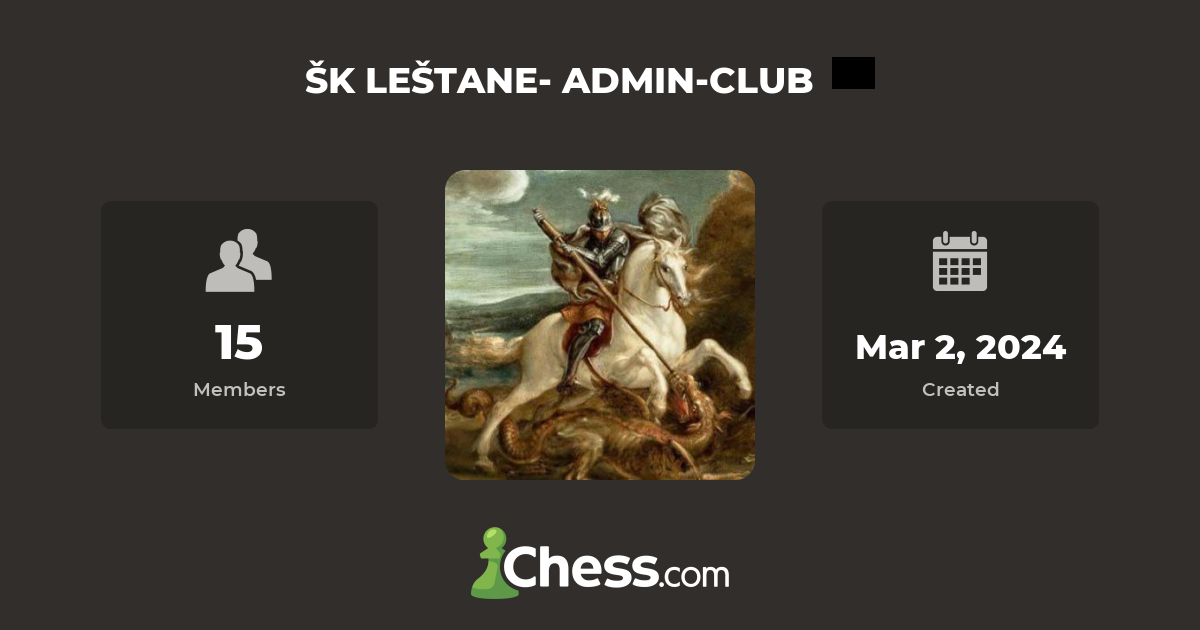 ŠK LEŠTANE- ADMIN-CLUB - Chess Club - Chess.com