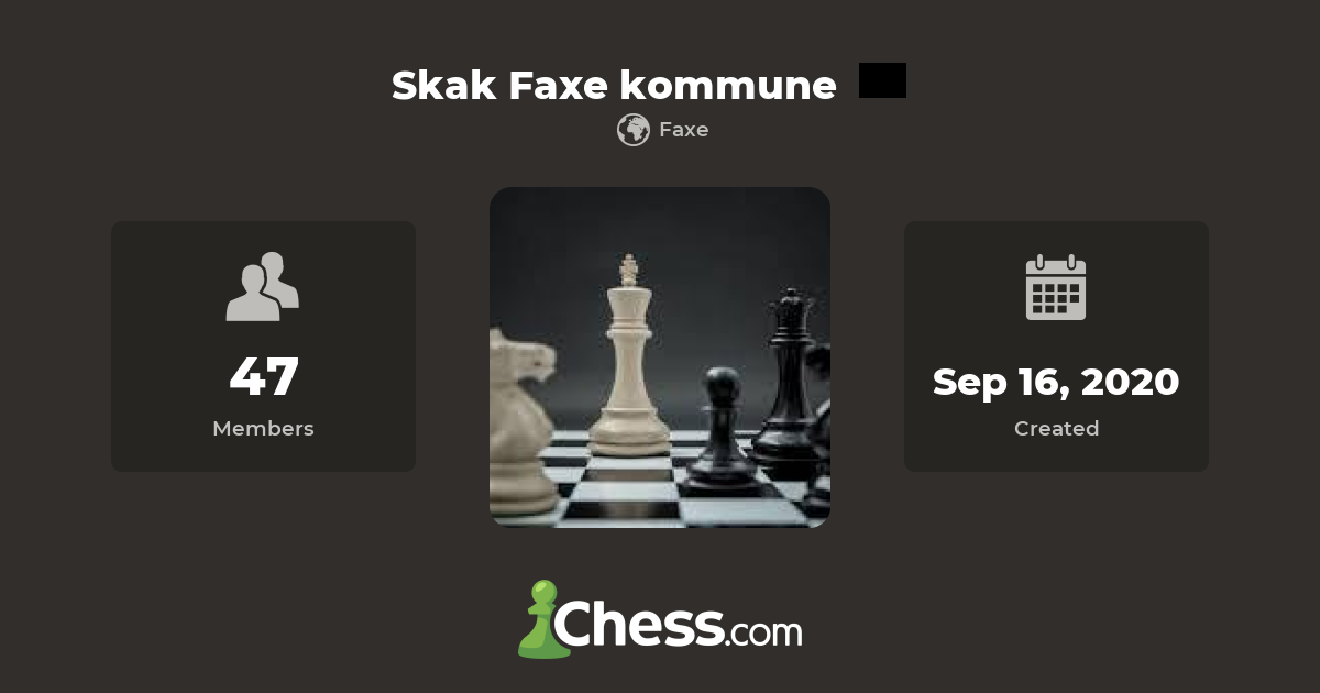 Skak Faxe kommune - Chess Club - Chess.com