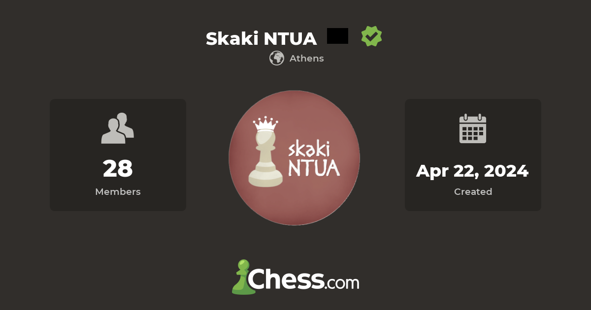 Skaki NTUA - Chess Club - Chess.com