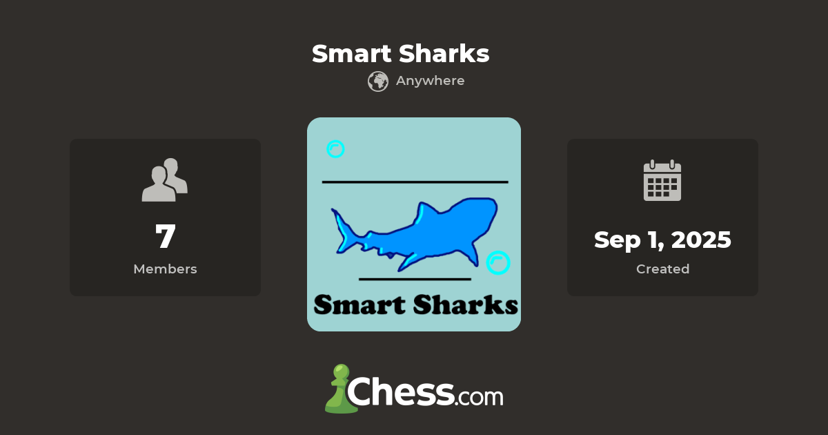 Smart Sharks - Chess Club - Chess.com
