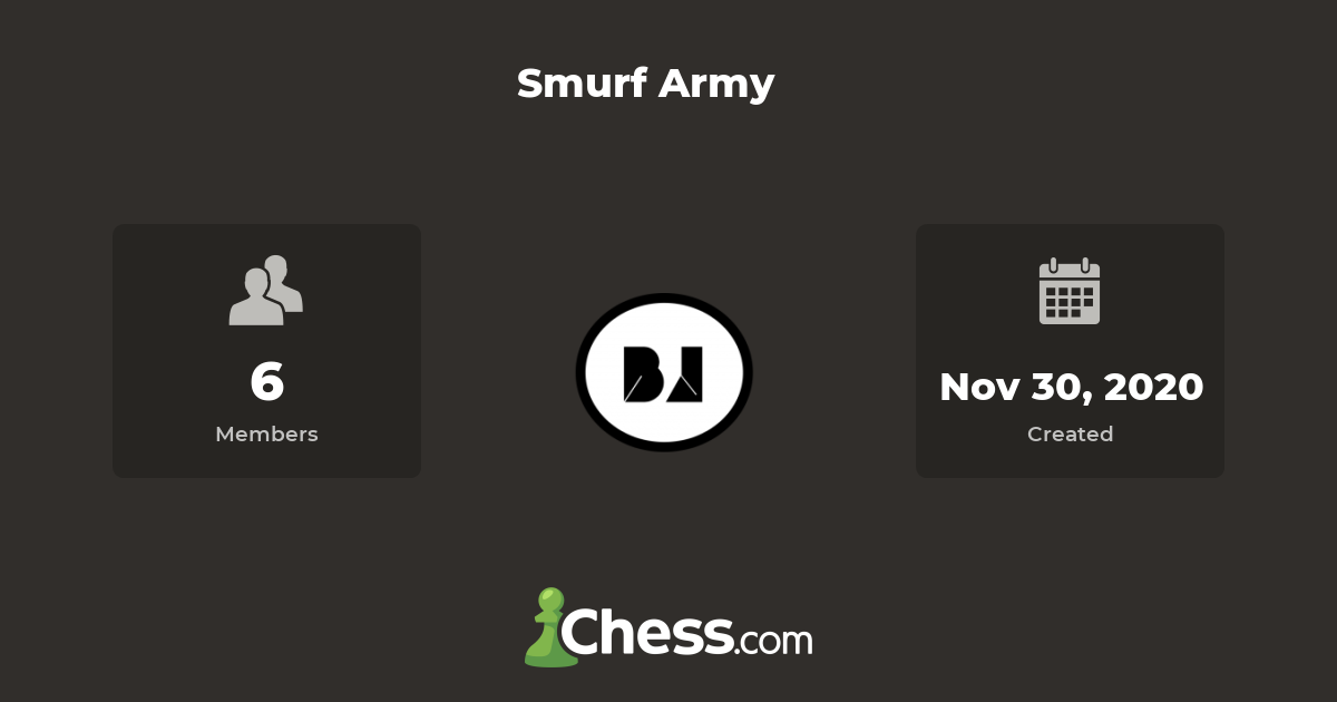 Smurf Army - Chess Club - Chess.com