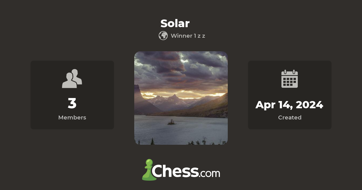 Solar - Chess Club - Chess.com