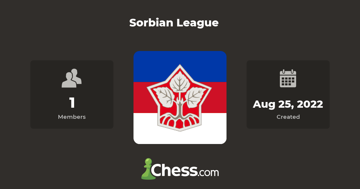 Sorbian League - Chess Club - Chess.com