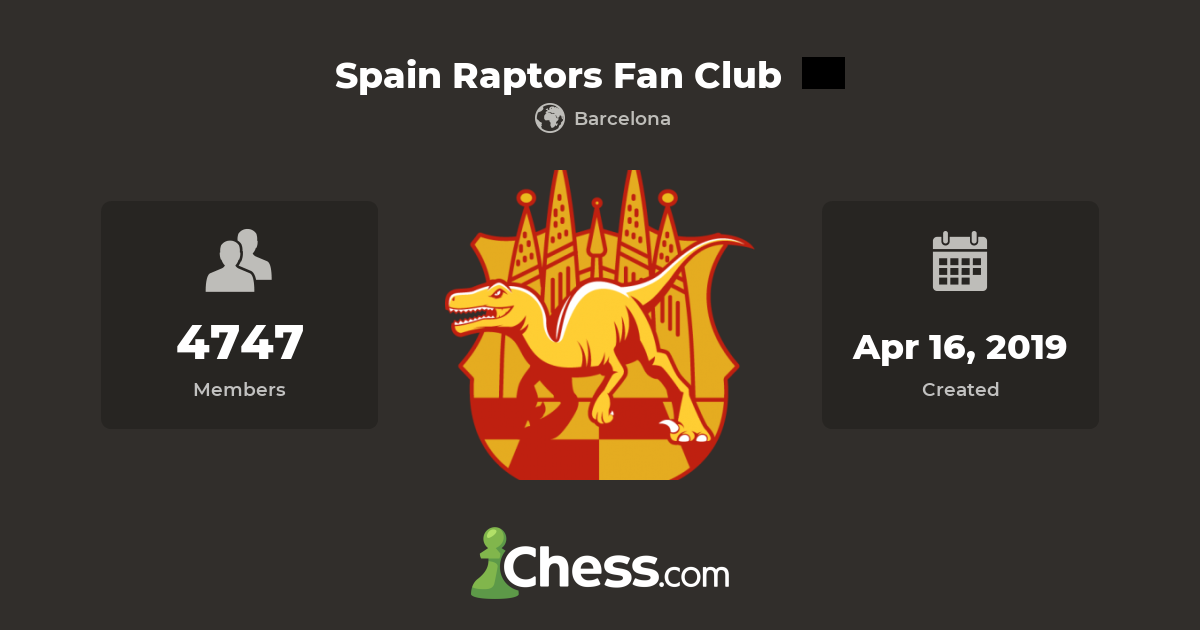 Spain Raptors Fan Club - Chess Club - Chess.com