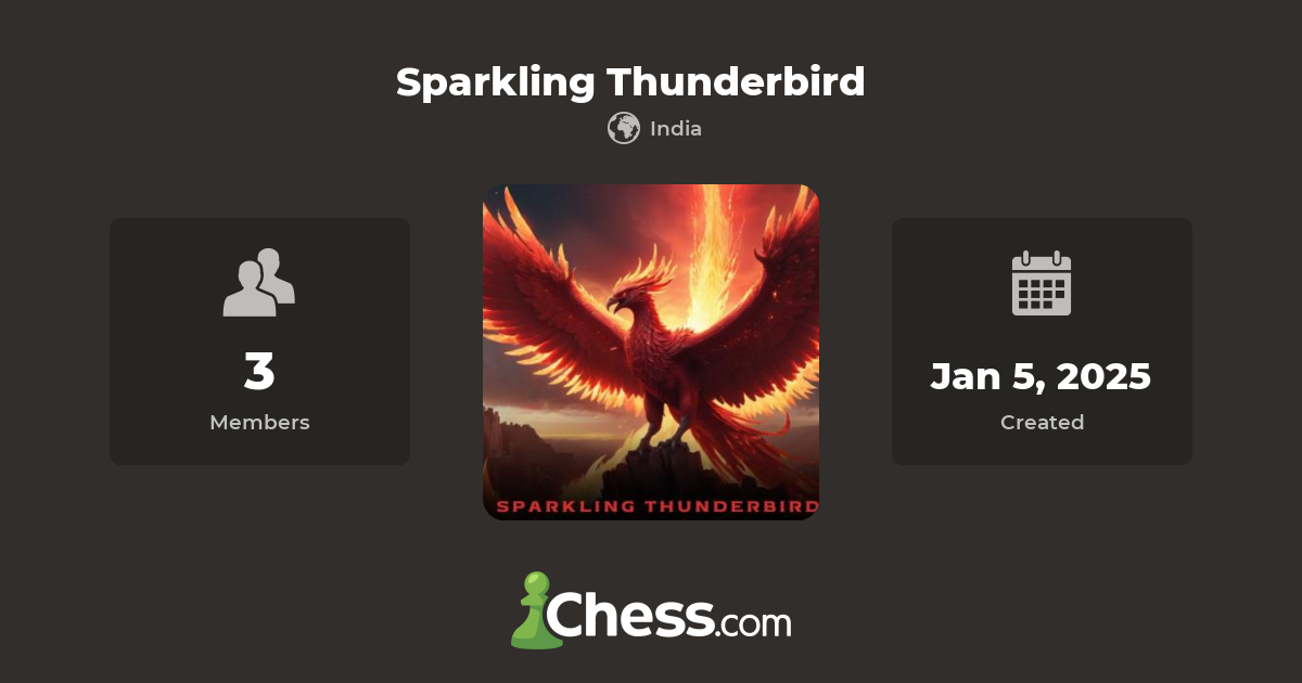 Sparkling Thunderbird - Chess Club - Chess.com