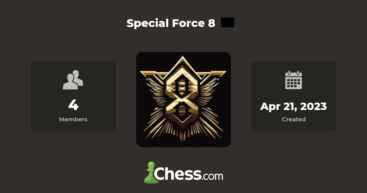 Special Force 8 - Chess Club - Chess.com