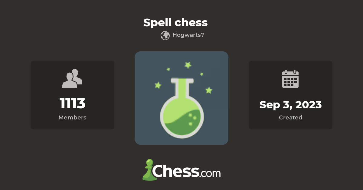 Spell chess - Chess Club - Chess.com