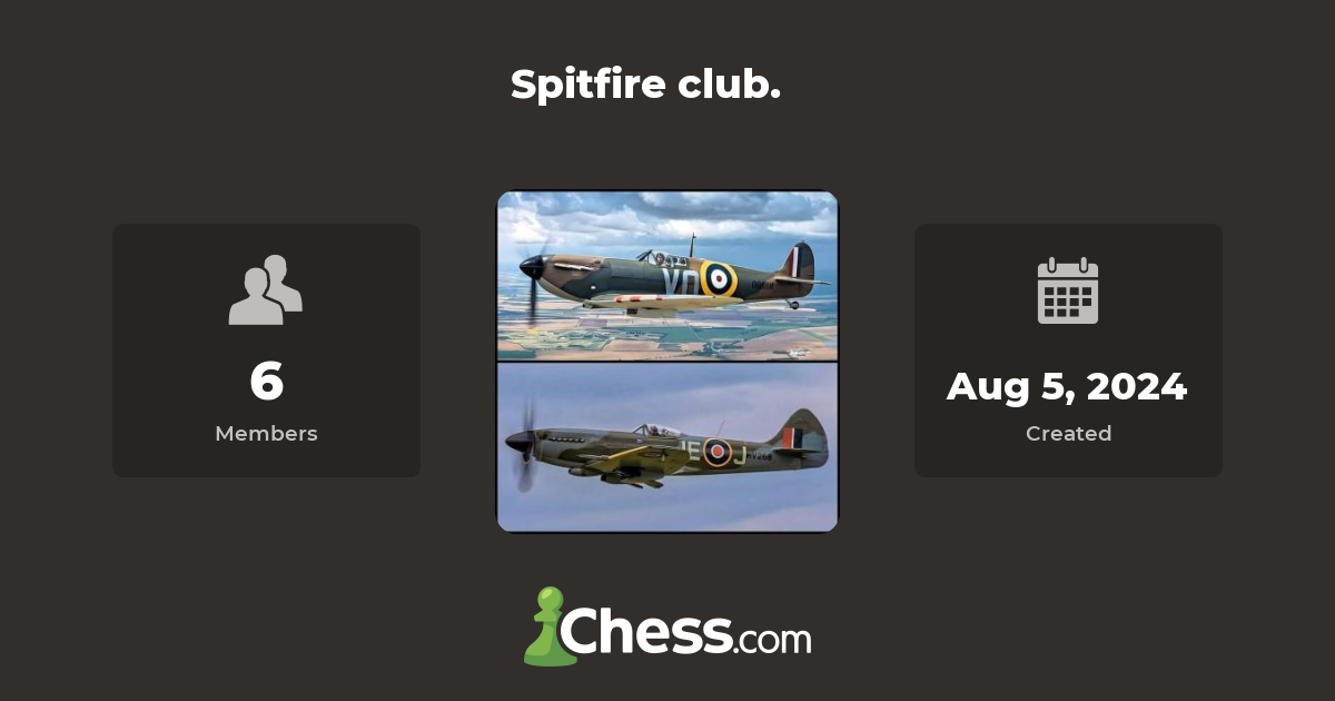 Spitfire club. - Chess Club - Chess.com