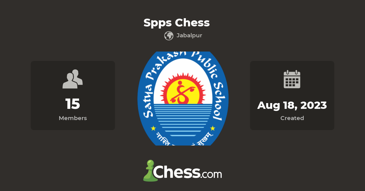 Spps Chess - Chess Club - Chess.com