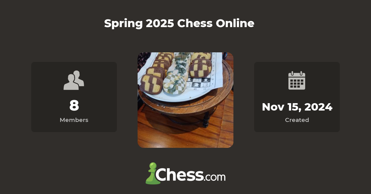 Spring 2025 Chess Online - Chess Club - Chess.com