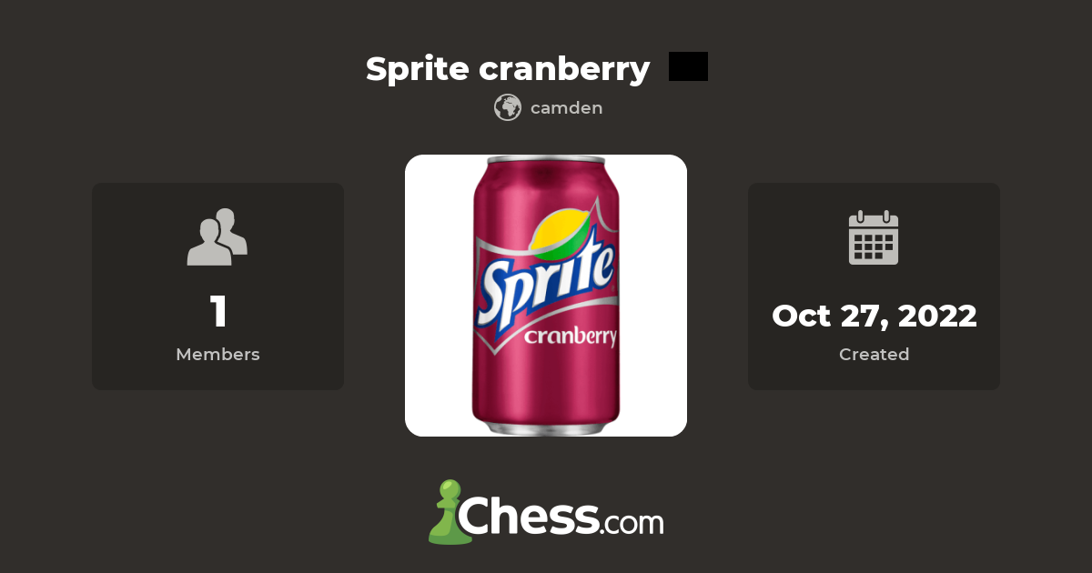 Sprite cranberry - Chess Club - Chess.com