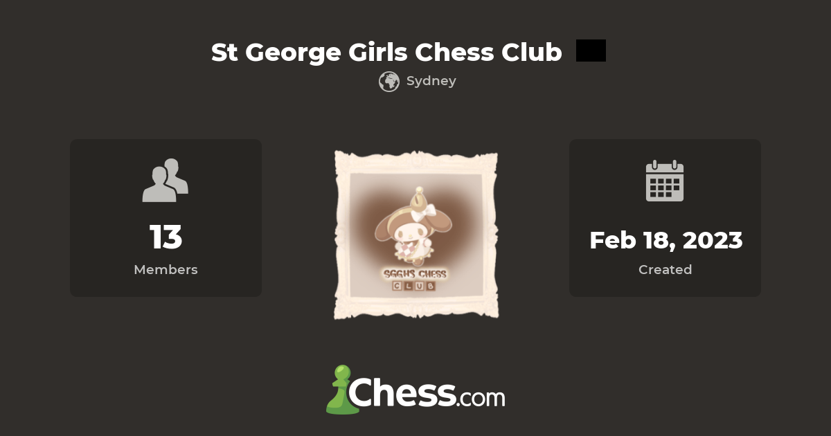 St George Girls Chess Club - Chess Club - Chess.com