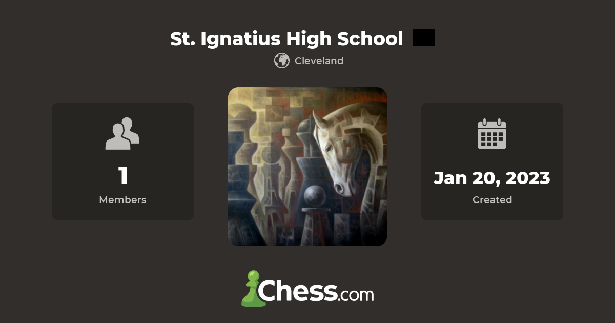 St. Ignatius High School - Chess Club - Chess.com