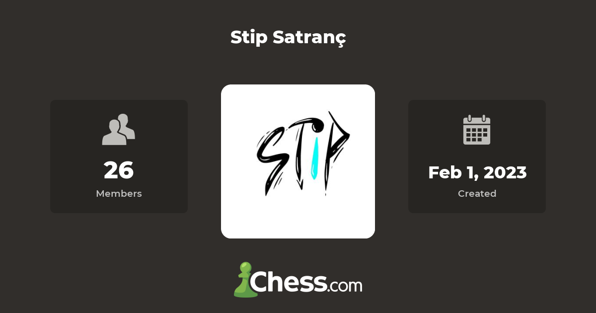 Stip Satranç - Chess Club - Chess.com