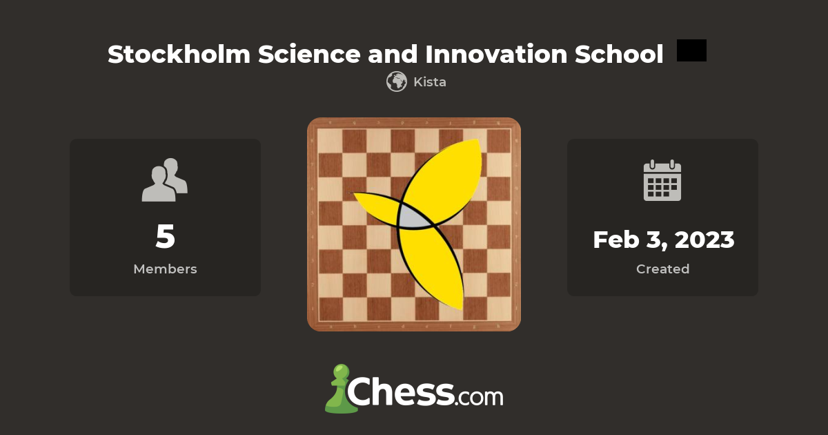 Stockholm Science and Innovation School - Chess Club - Chess.com