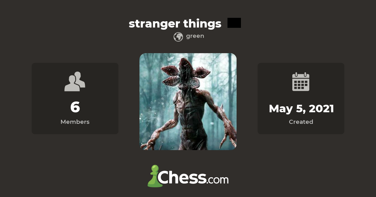 stranger things - Chess Club - Chess.com