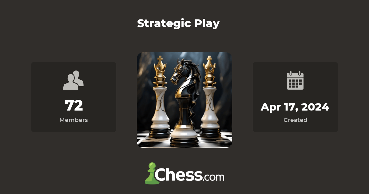 Strategic Play - Chess Club - Chess.com