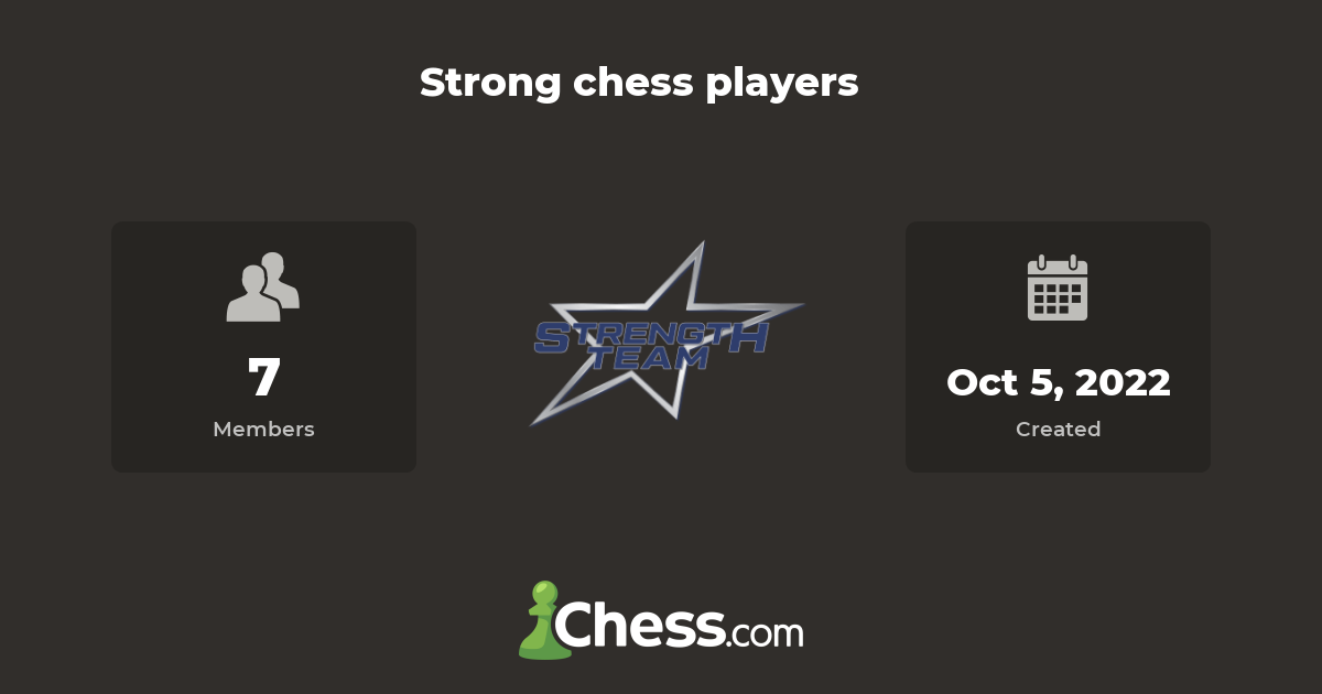 Strong chess players - Chess Club - Chess.com