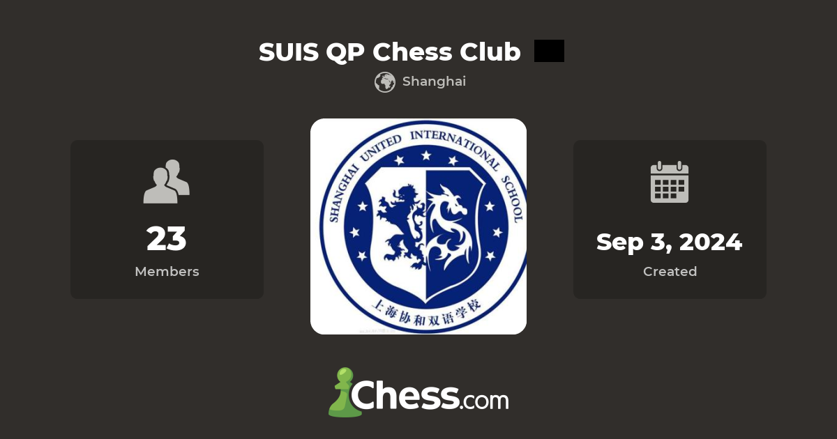 SUIS QP Chess Club - Chess Club - Chess.com