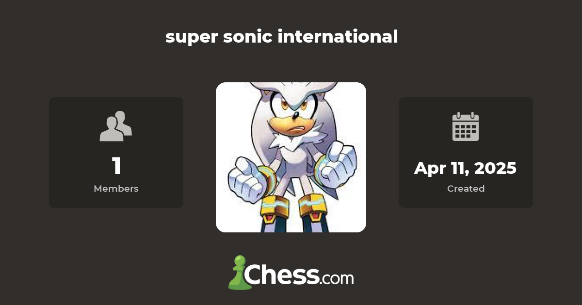super sonic international - Chess Club - Chess.com