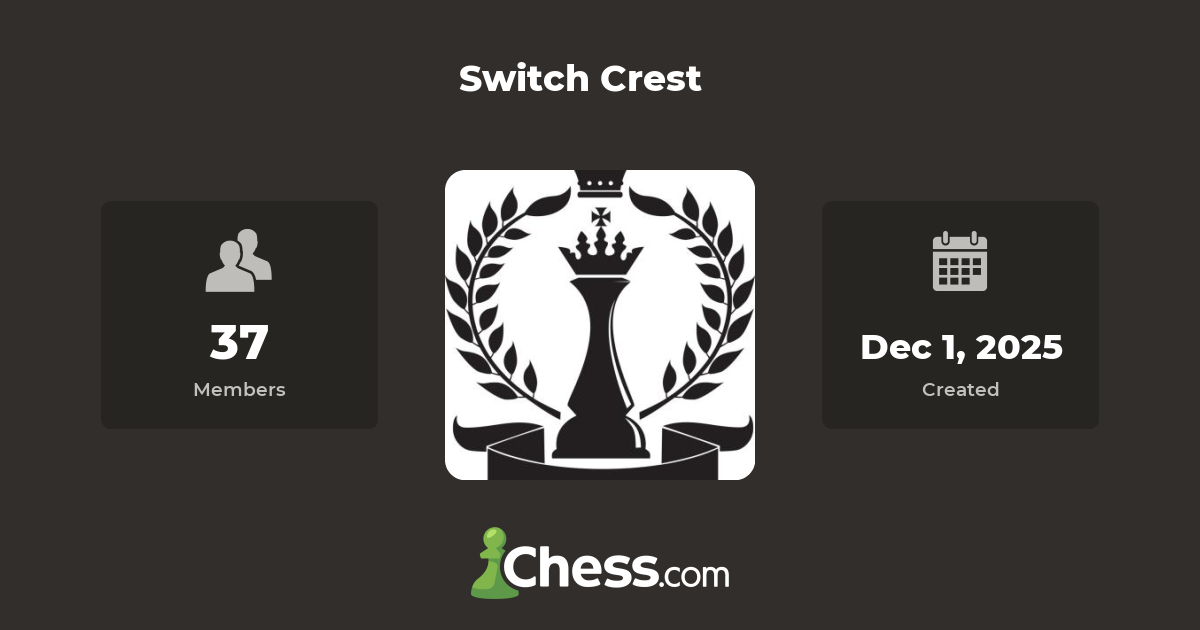 Switch Crest - Chess Club - Chess.com