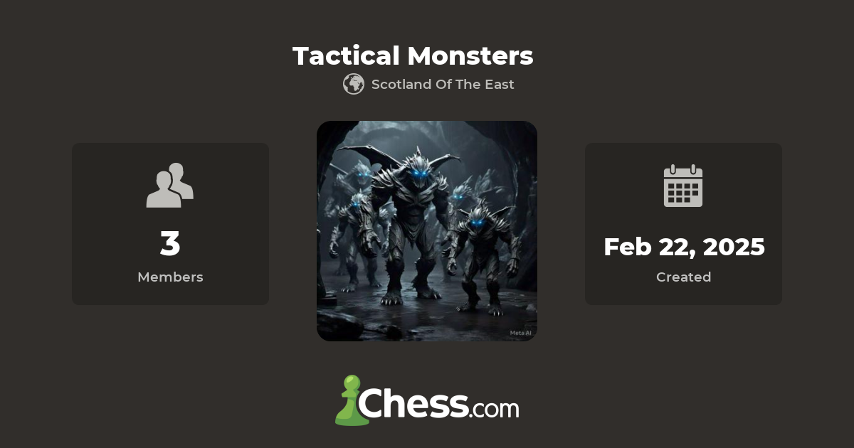 Tactical Monsters - Chess Club - Chess.com