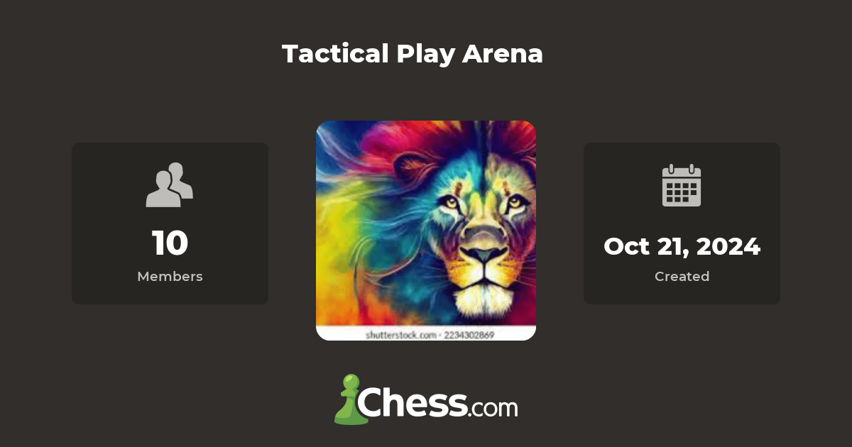 Tactical Play Arena - Chess Club - Chess.com