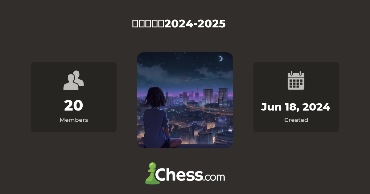 ᑕᕼᗴᔕᔕ2024-2025 - Chess Club - Chess.com