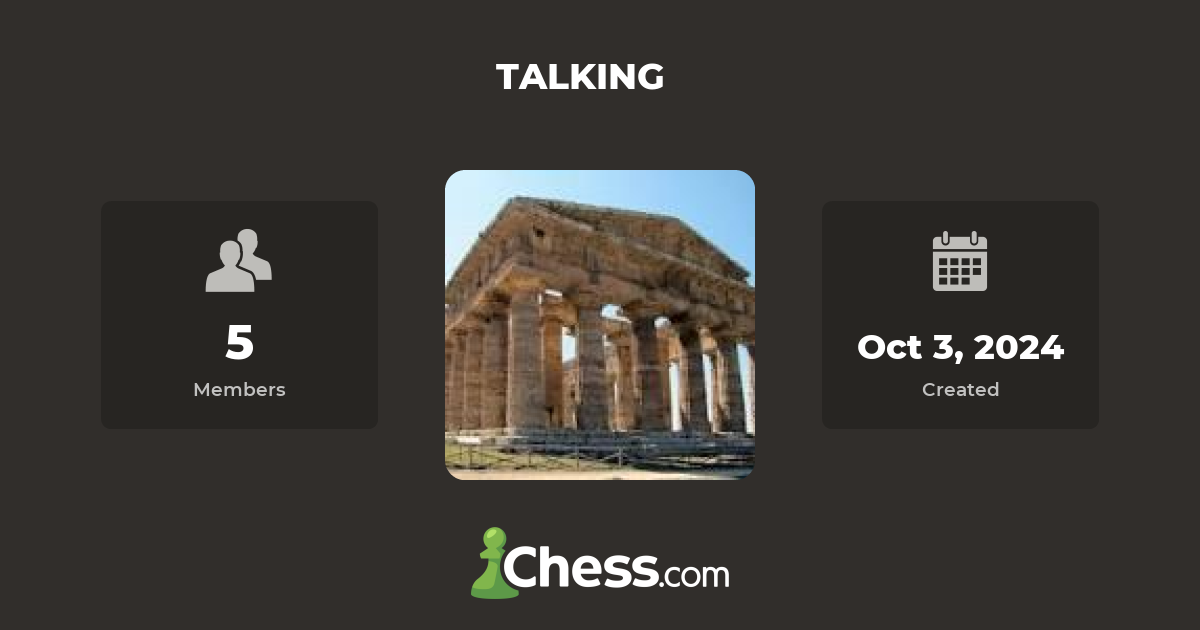 TALKING - Chess Club - Chess.com