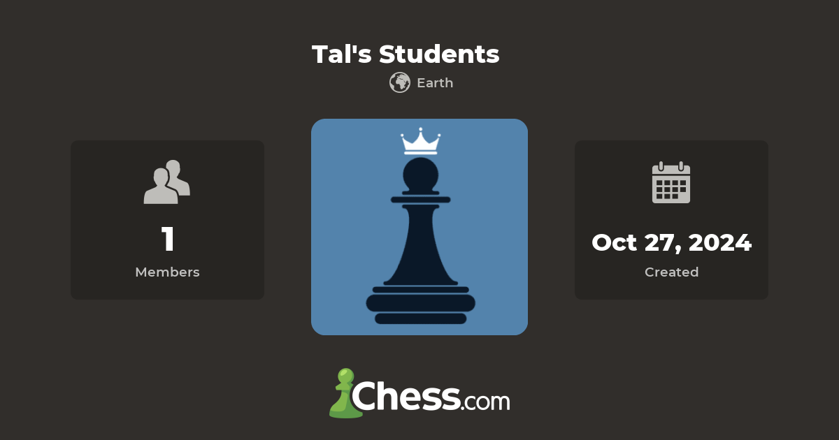 Tal's Students - Chess Club - Chess.com